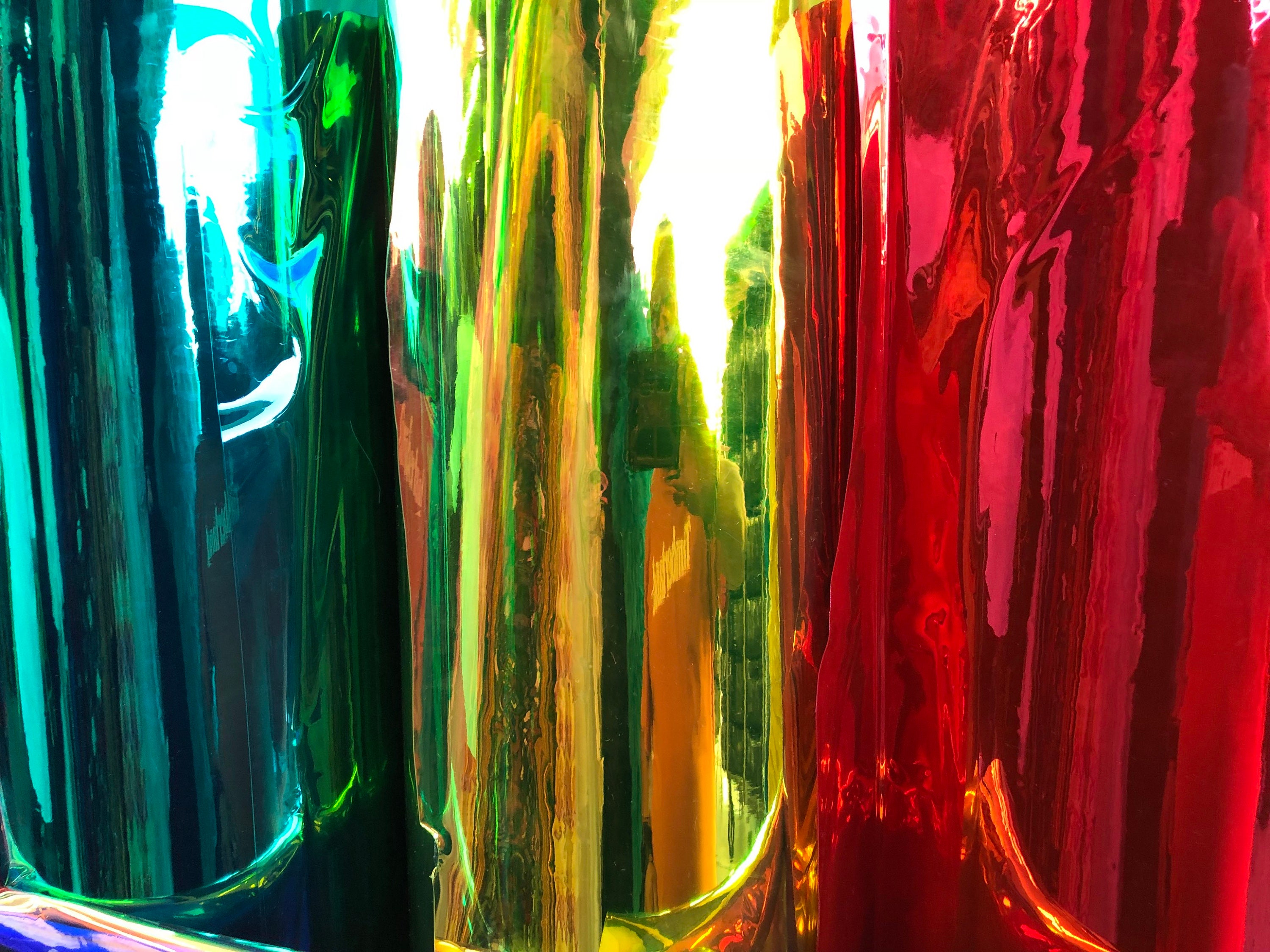 Iridescent Clear/reflective/new Illusion Non-stretch Vinyl - Etsy