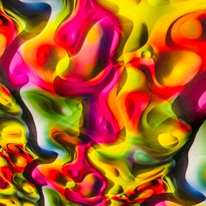 New Luxury Abstract Design Multicolor Print on Best Quality of Nylon ...