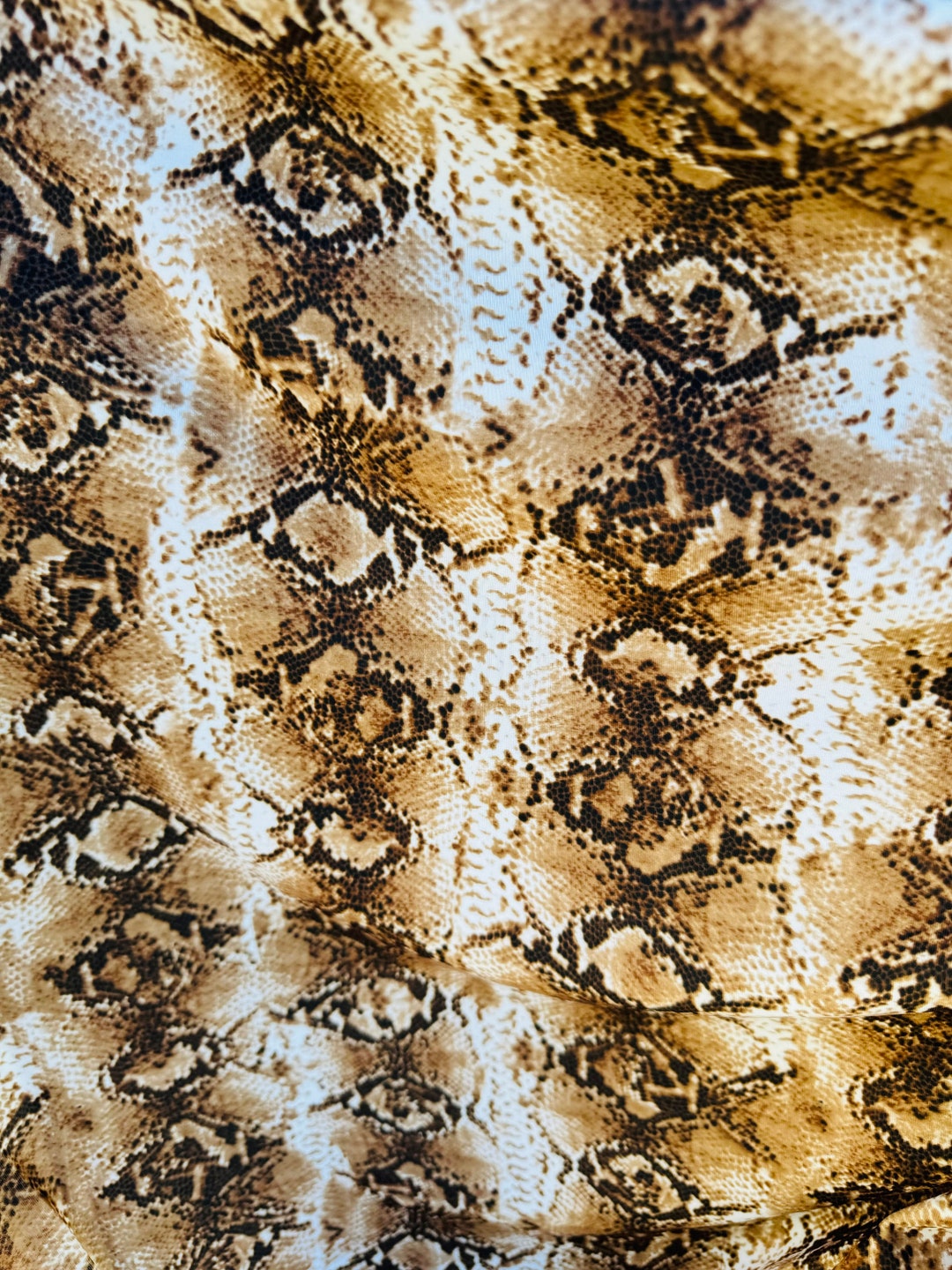 Python Exotic Snake Design Print on Great Quality of Nylon Spandex 4 ...