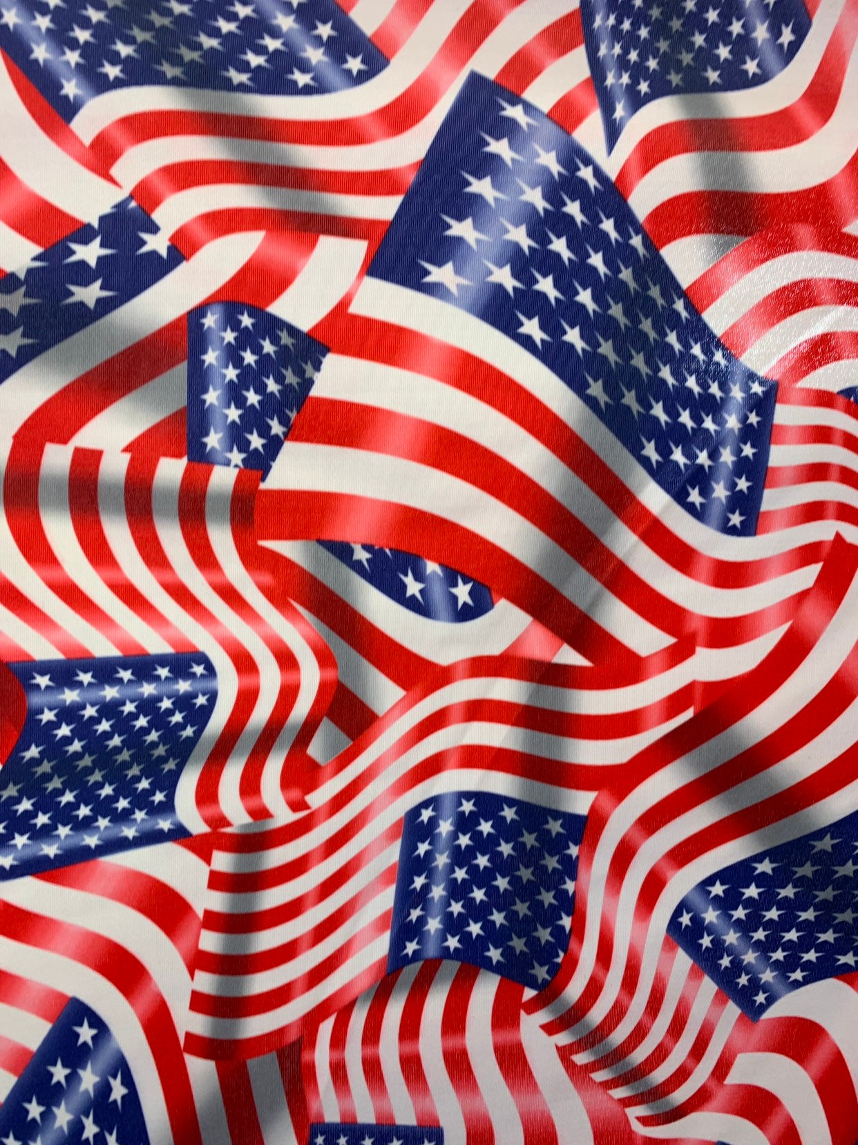 American flag design print on heavy nylon spandex 4way stretch | Etsy