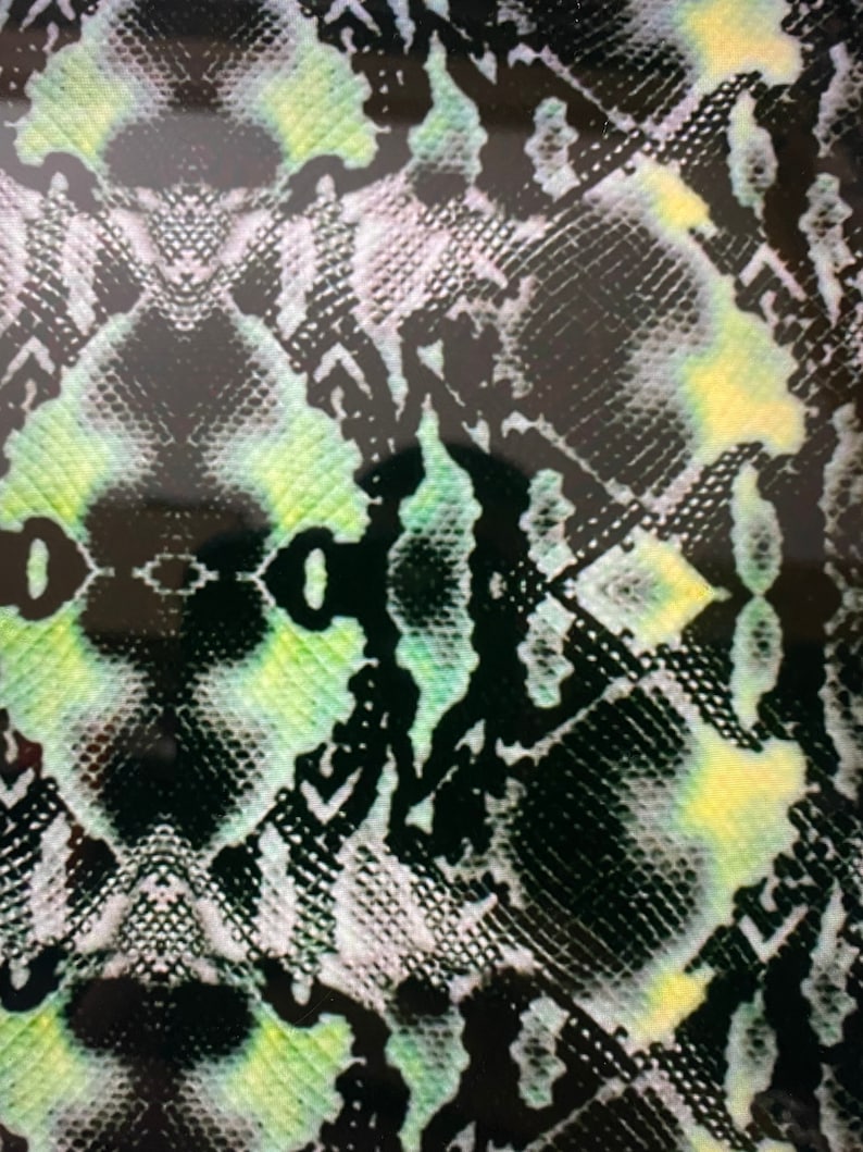 New Exotic Boa Snake Design Print on Best Quality of Nylon Spandex 4 ...