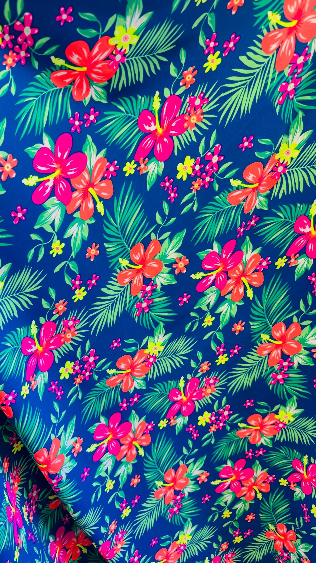 New Print Nylon Spandex Flower Design Multicolor 4way Stretch 58/60 ...