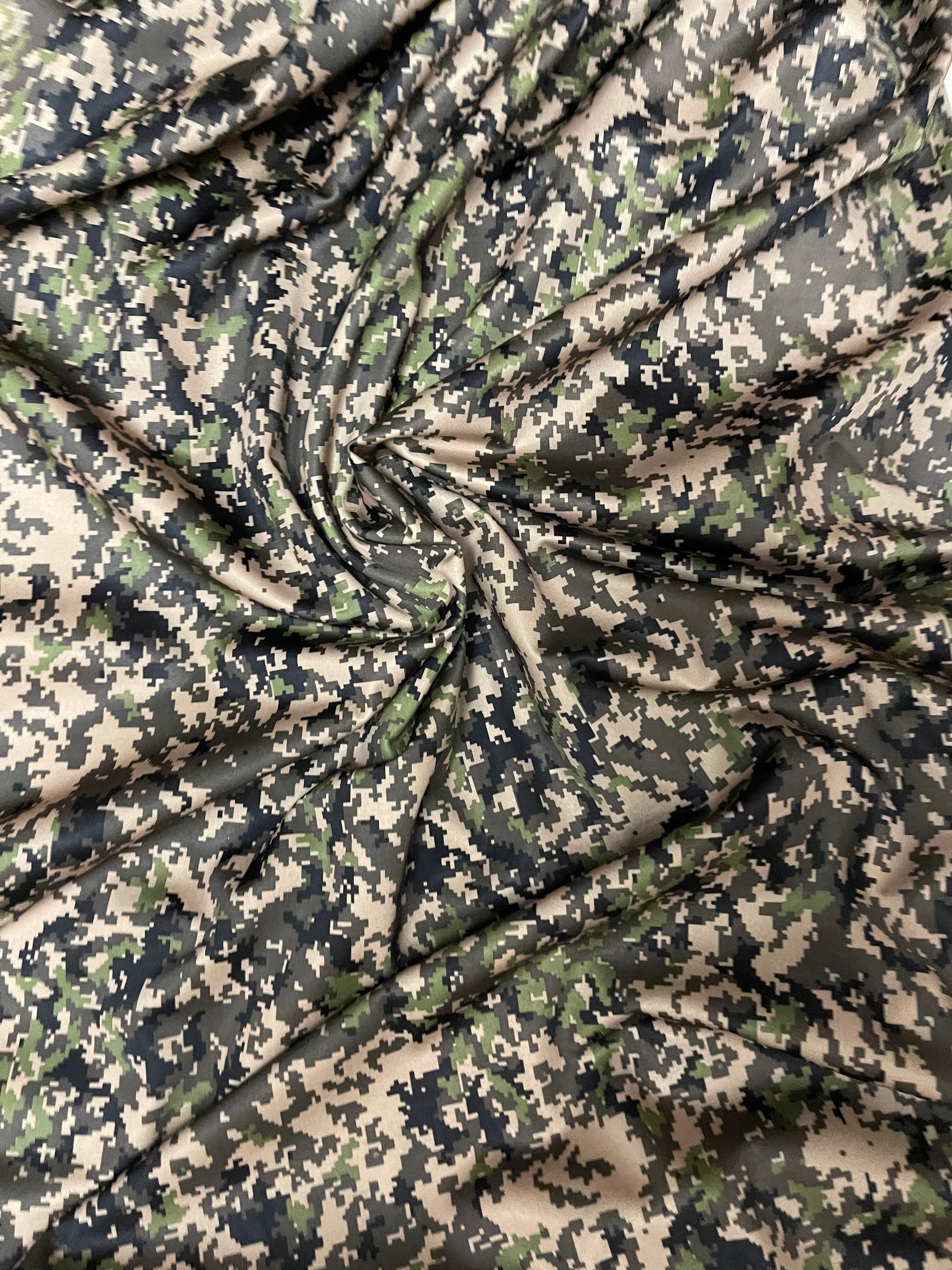 Digital Camouflage Design Print on Great Quality of Nylon Spandex 4-way ...