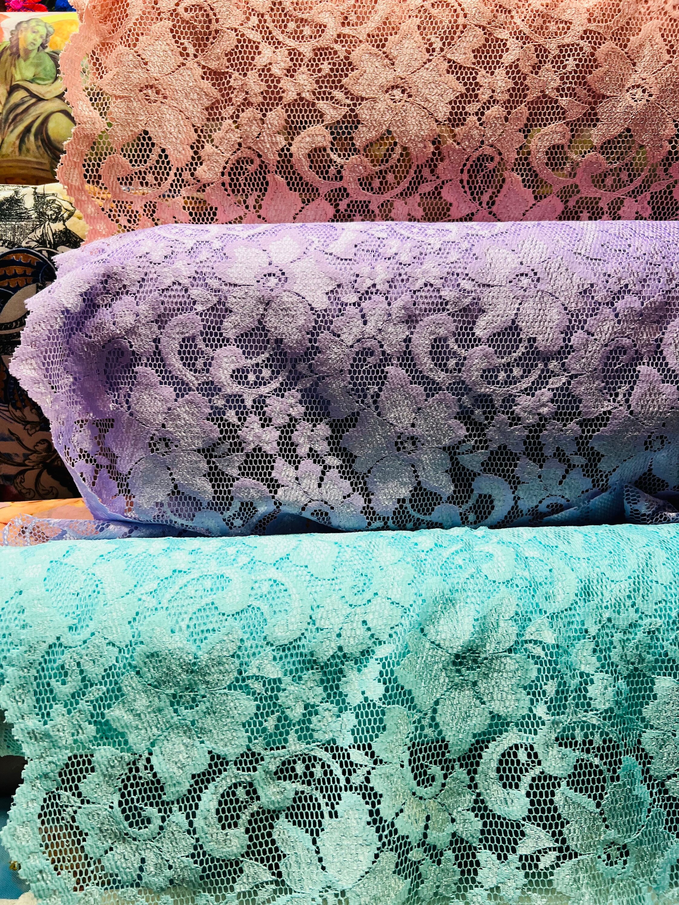 New Victoria Stretch Lace Design Best Quality of Stretch Lace 55/57 ...