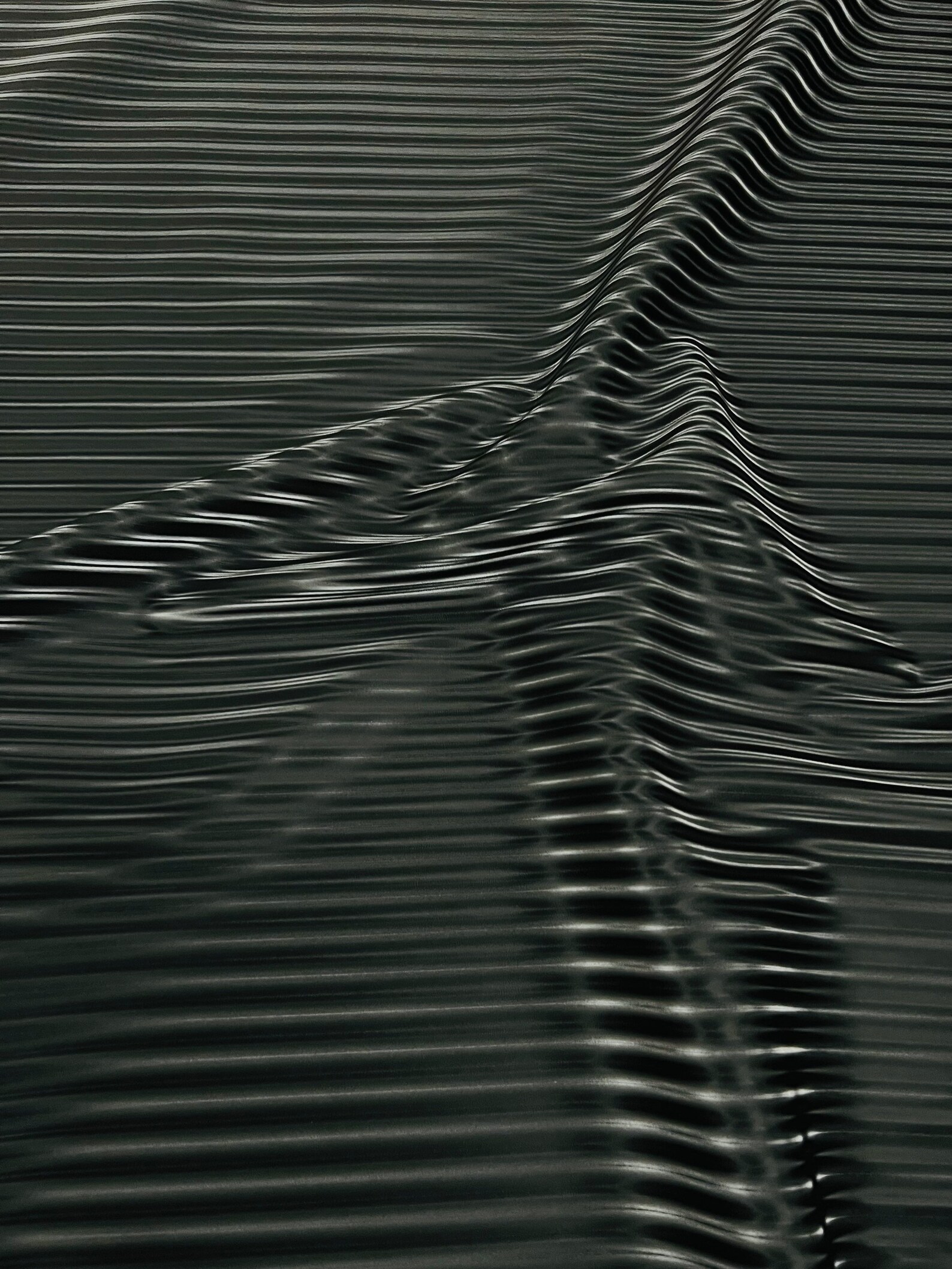 3D Striped Super Shiny Black Vinyl 2-way Stretch 58/60 Sold - Etsy