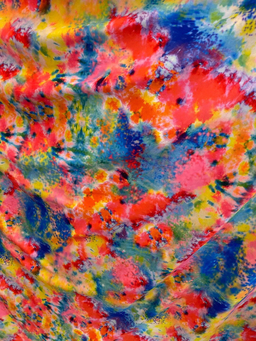 New Modern Tie Dye Design Print on Great Quality of Nylon Spandex 4-way ...