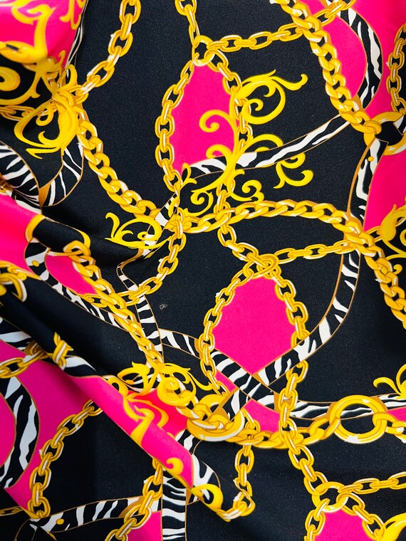 New Brand Fashion Chain Design Print on Great Quality of Nylon | Etsy