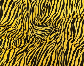 Yellow Zebra Print - Etsy