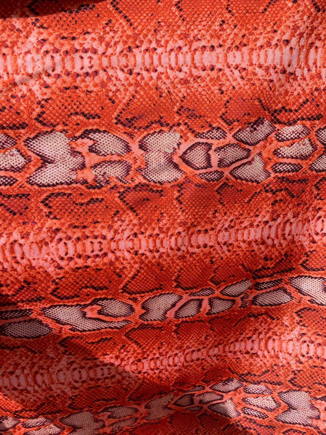 New Snake Design Print on Heavy Nylon Spandex 4way Stretch 58/60" Sold ...