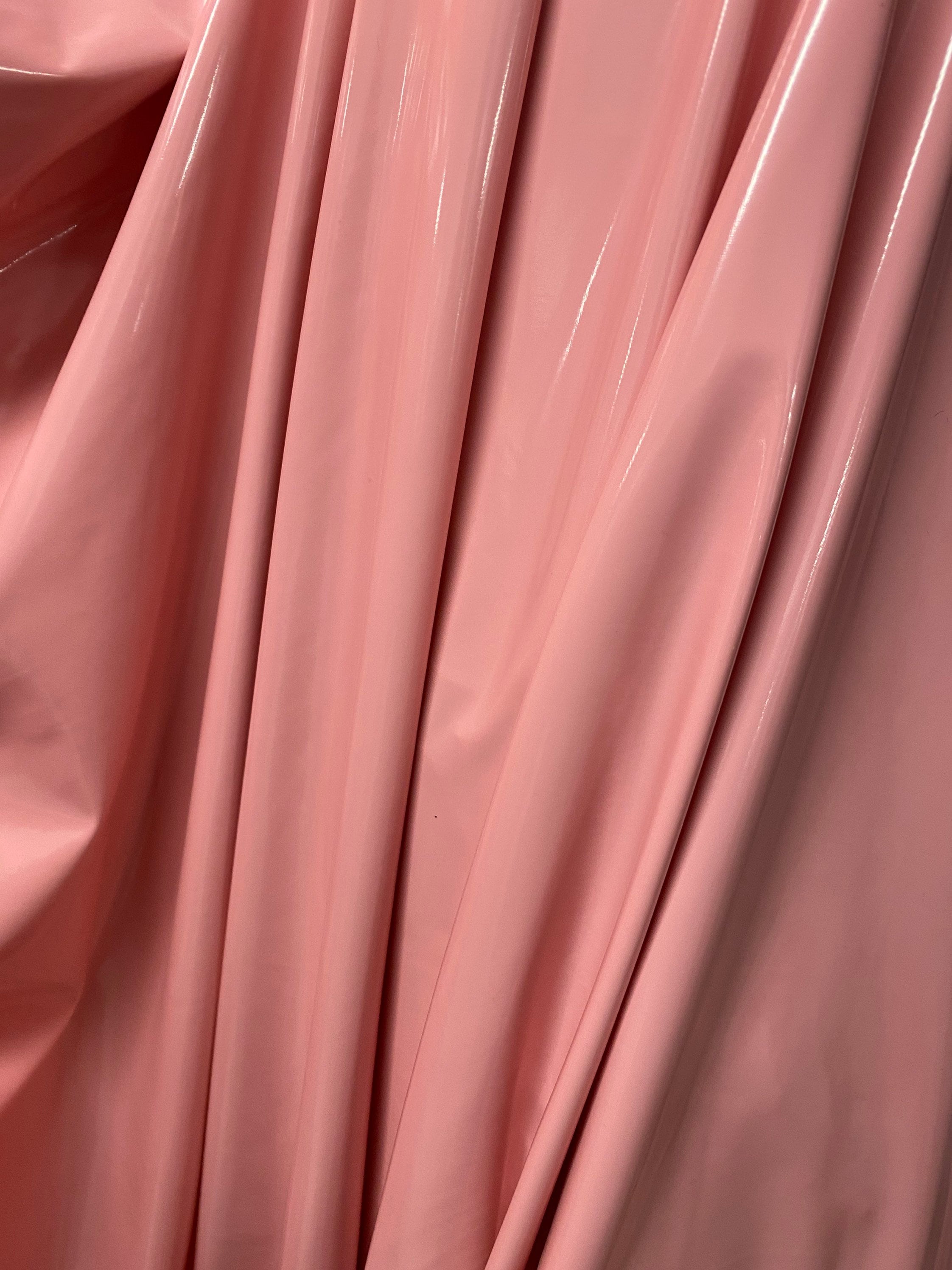Shiny Latex Dusty Rose Color Nylon Spandex 4way Stretch 58/60” Sold by ...
