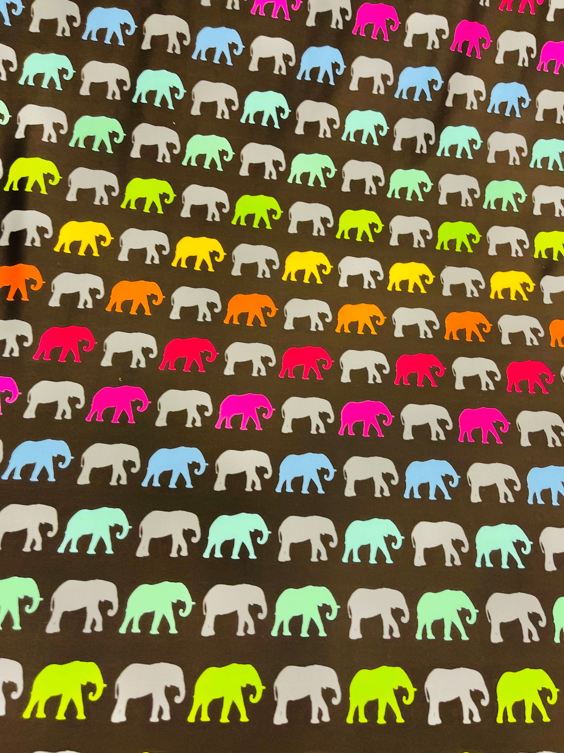 New Exotic Elephant design print on best quality of Nylon | Etsy