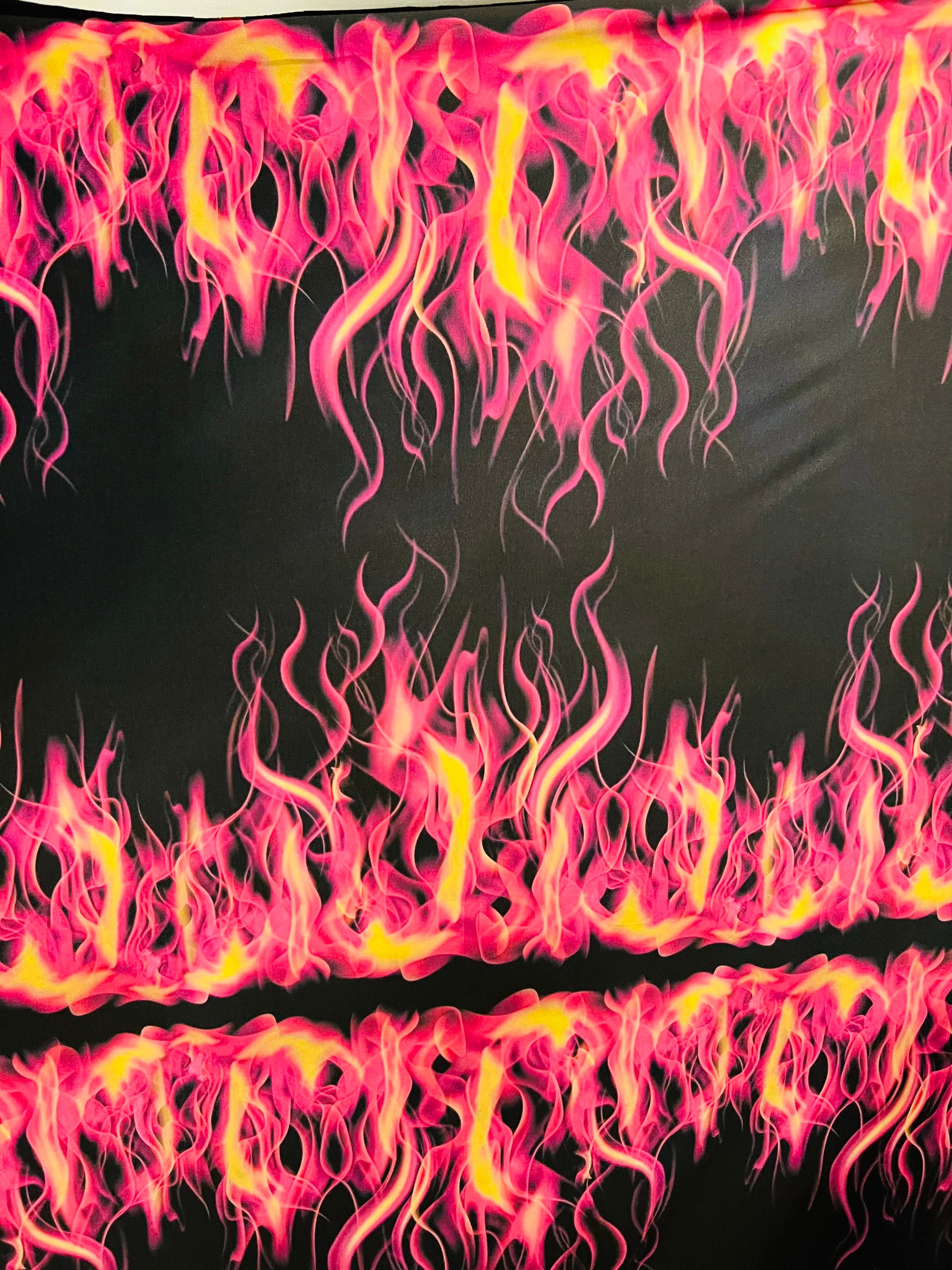Pink Flames Background
