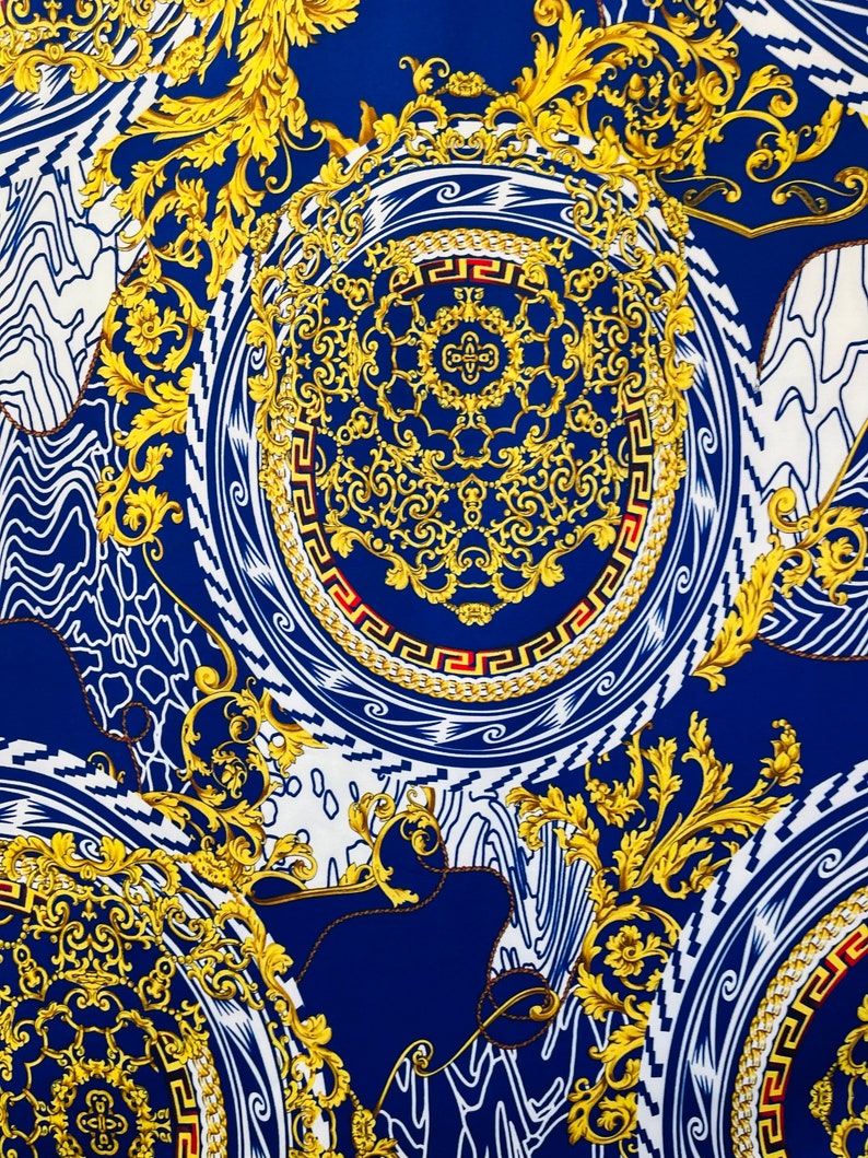 New Fashion Brand Design Print on Poly Super Techno 2-way Stretch 58/60 ...