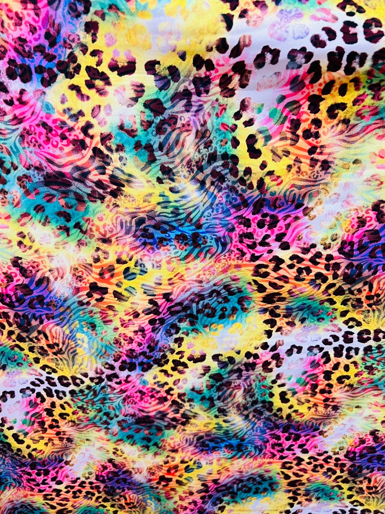 New Exotic Animal Print Multicolor Print on Great Quality of - Etsy