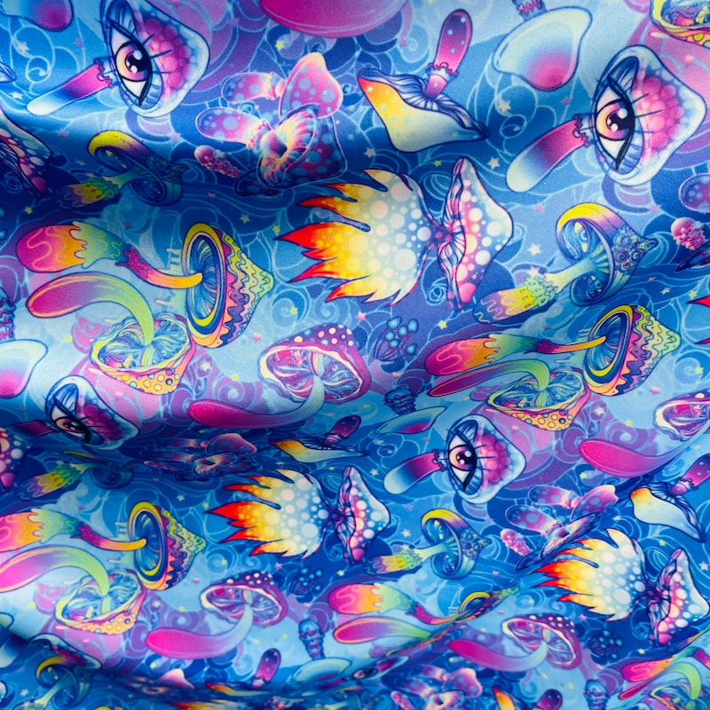 Trippy Fabric - Etsy
