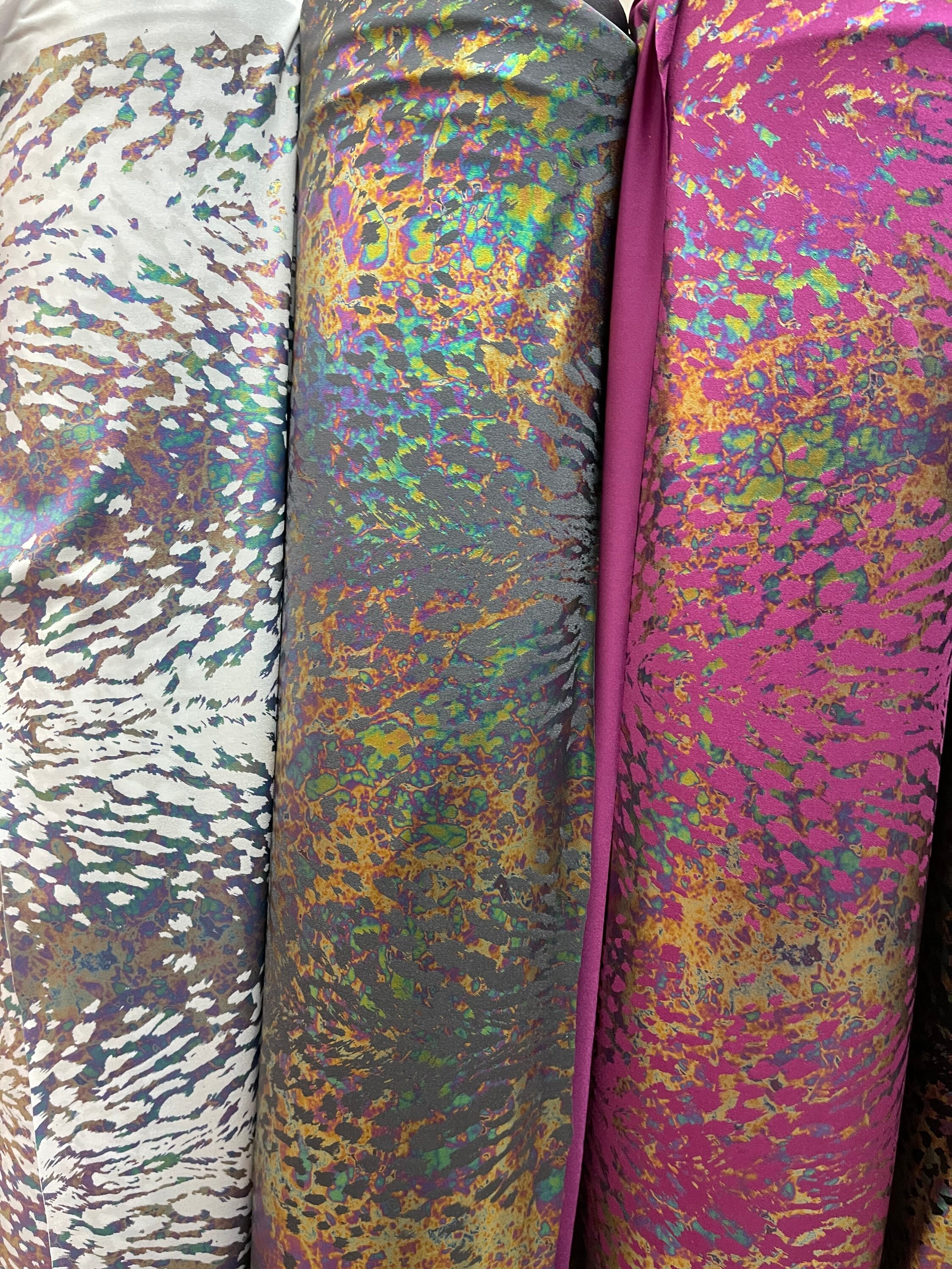 Predator design New Exotic Animal print with Iridescent foil | Etsy