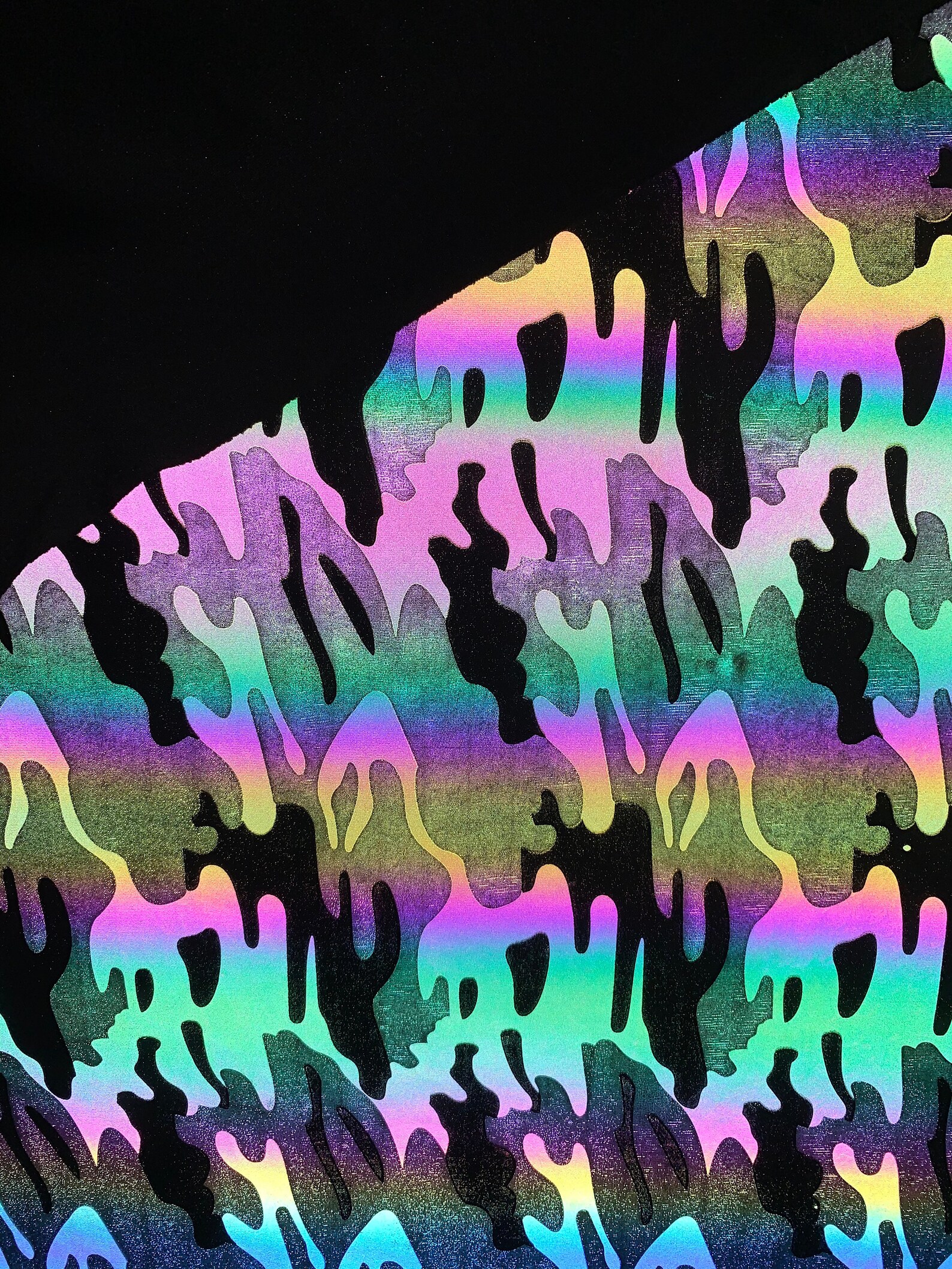 New Reflective Camouflage Design on Super Techno Heavy Fabric 2-way ...