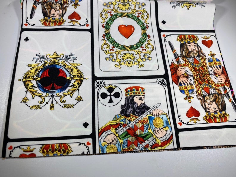 New King Cards Design Playing Cards Style Print on Best - Etsy