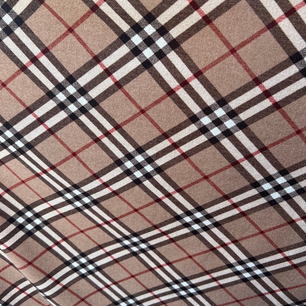 Burberry Fabric - Etsy