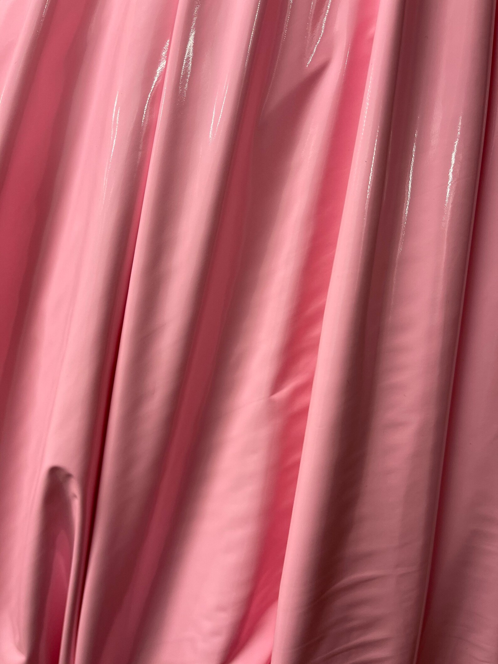 Shiny Pink Latex Nylon Spandex 4way Stretch 58/60” Sold by the YD ...