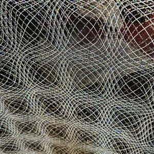 New Spiderweb Design on Metallic Poly Spandex With Glitter 4-way ...