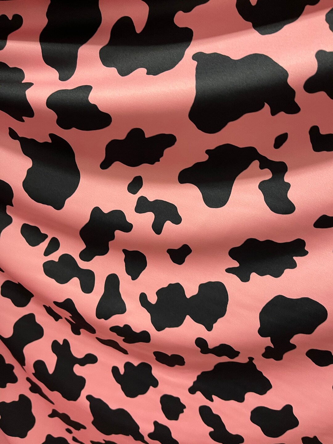 New Exotic Cow Design Blush/black Print on Best Quality of Nylon ...