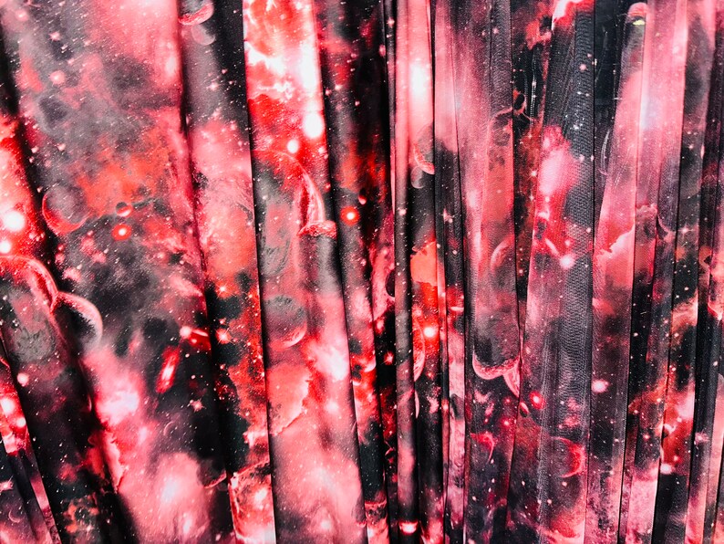 Galaxy Luxury Design Print on Great Quality of Nylon Spandex and Power ...