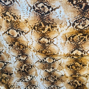 Python Exotic Snake Design Print on Great Quality of Nylon Spandex 4 ...