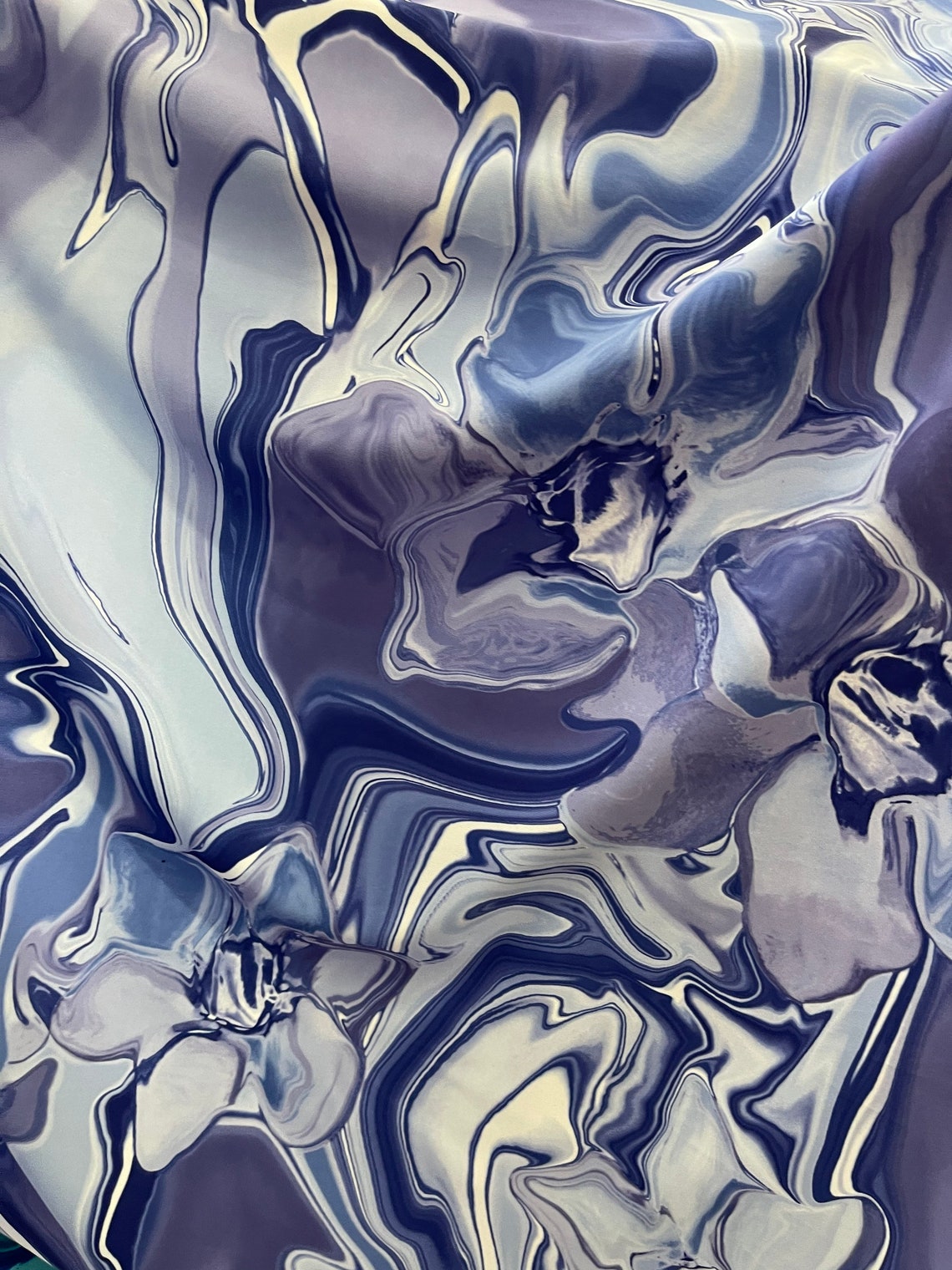 New Modern Abstract Lava Design Multicolor Print on Best | Etsy