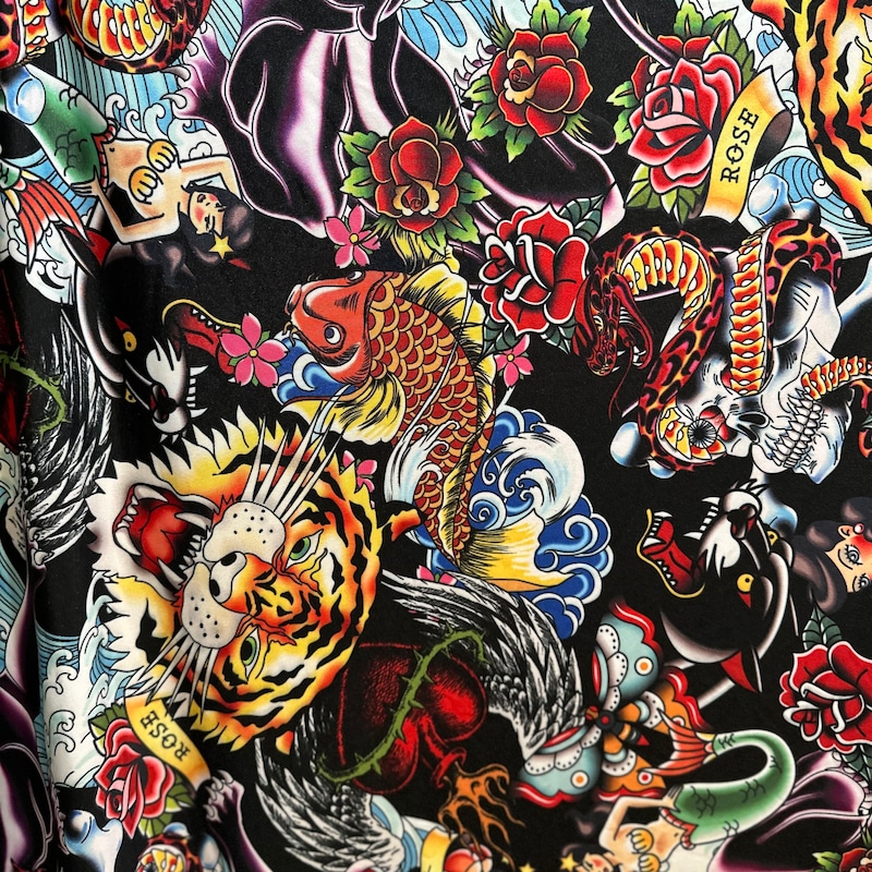 Tattoo Fabric - Etsy