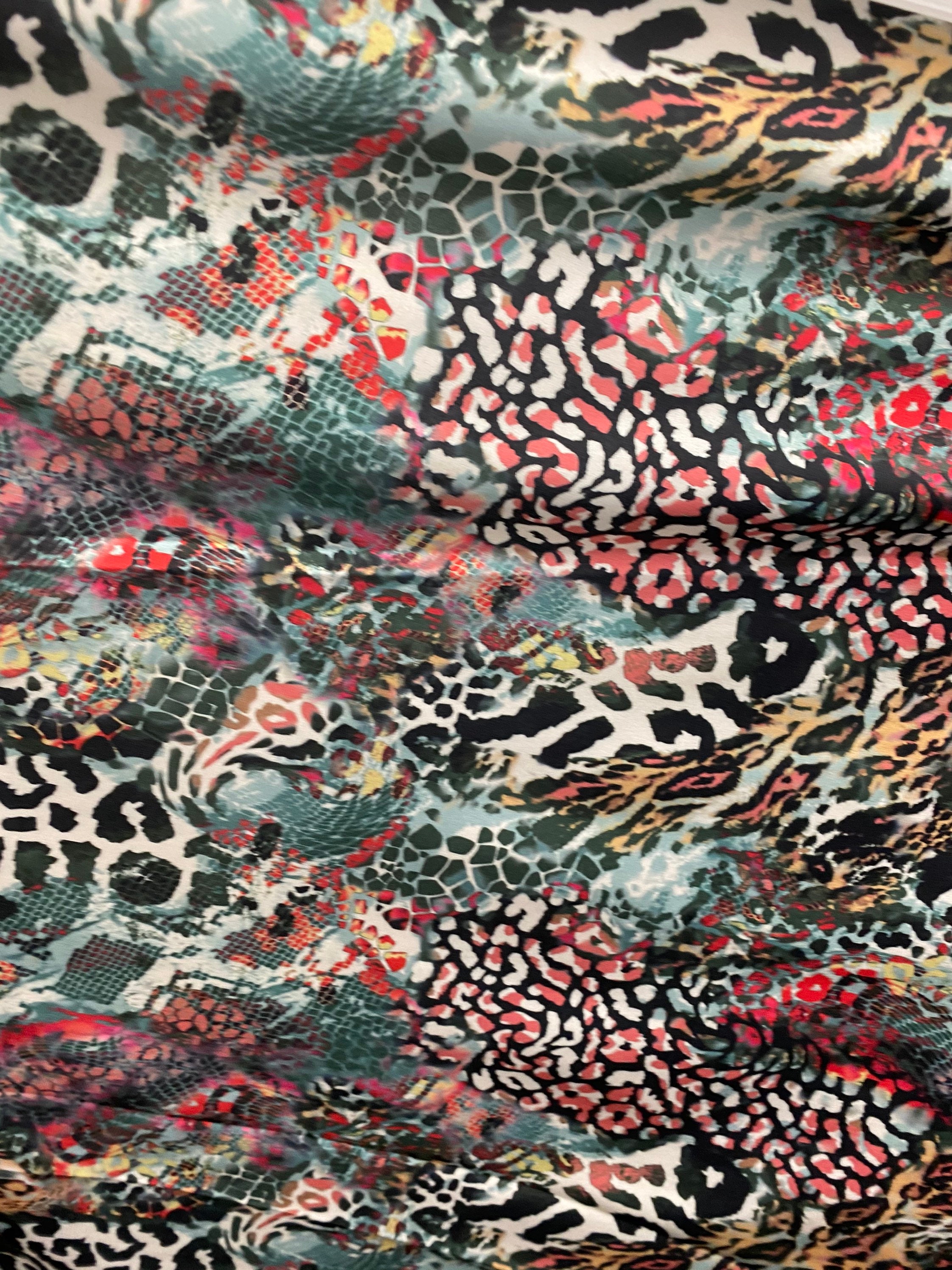 New Exotic Animal Print Design Great Quality of Nylon Spandex 4-way ...