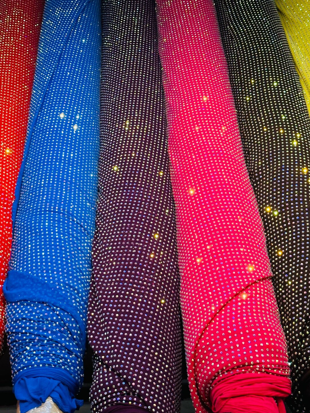 Jewel Stone Design Luxury Iridescent Rhinestone Embroidered on Best ...