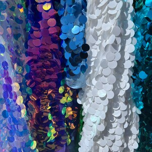 New Jumbo Paillette Sequins Design Iridescent and Shiny Big Sequins ...