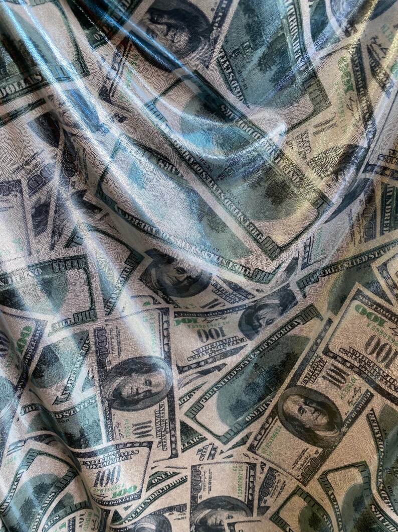 New Metallic Modern Money Design Hologram 100 Dollar Bill - Etsy