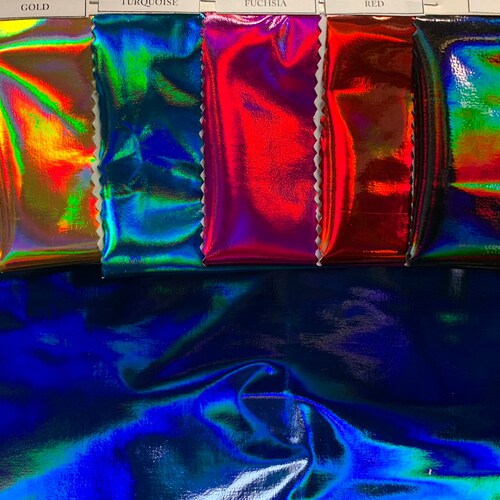 New Iridescent Reflectivetpu Vinyl Coated 4-way Stretch Poly - Etsy