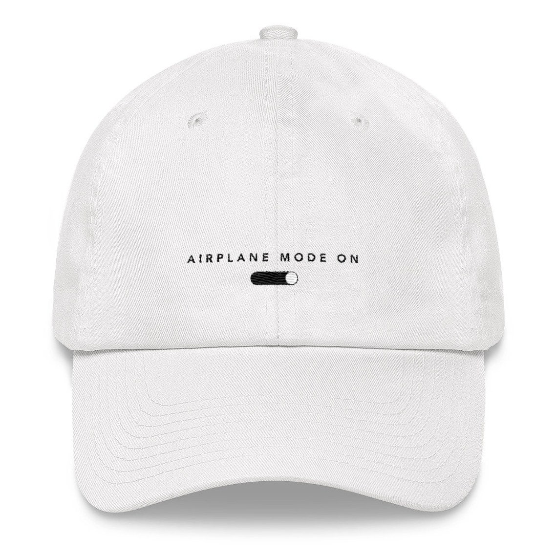Airplane Mode On Baseball Cap Dad Hat Vacation Apparel - Etsy