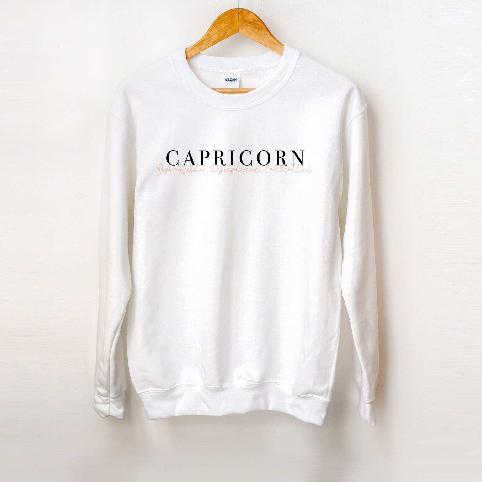 Capricorn Sweatshirt, Capricorn Crewneck, Pullover Crewneck, Capricorn ...