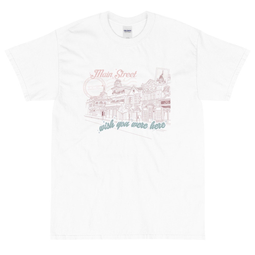 Main Street Greetings Graphic Tee Main Street USA Magic | Etsy