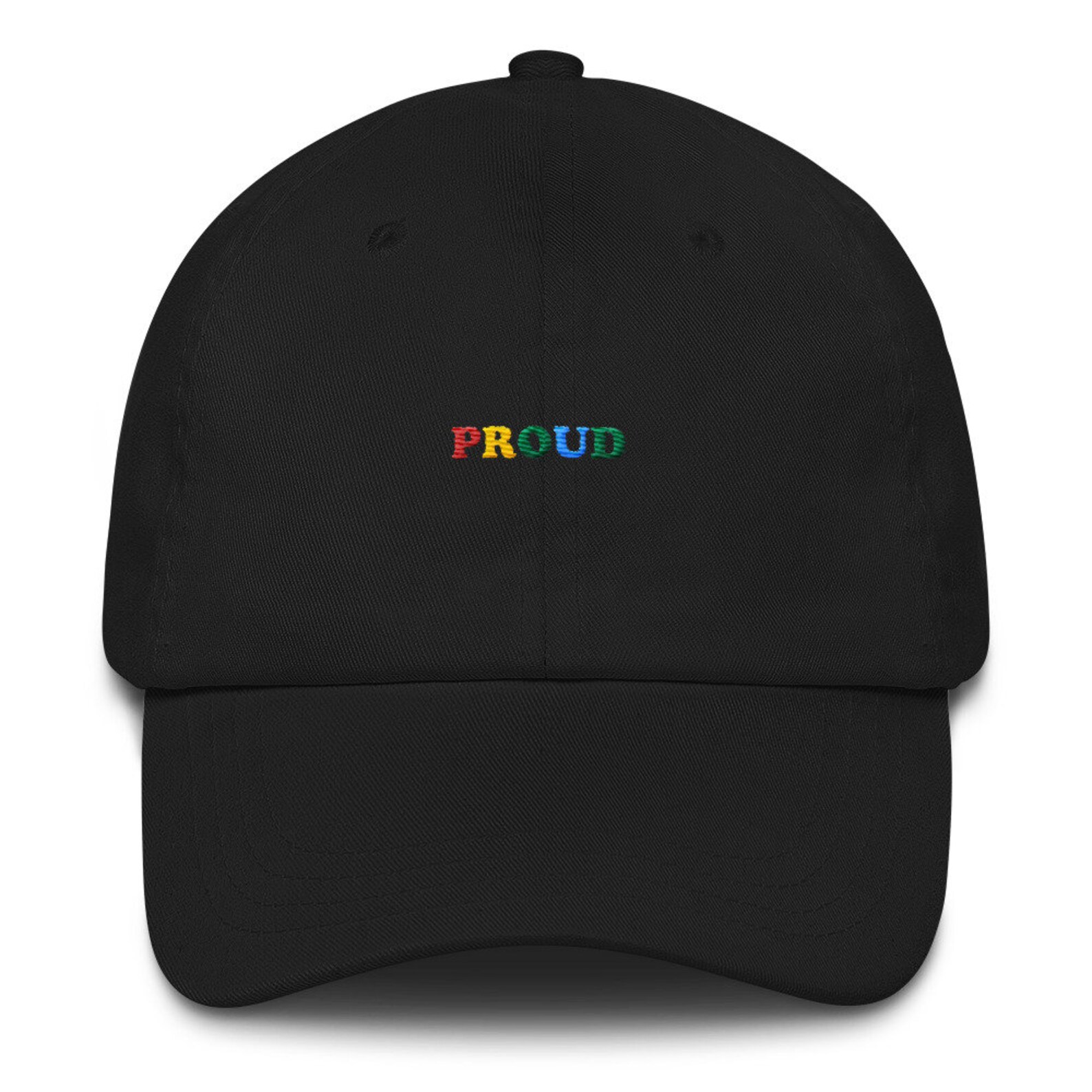 Pride Baseball Cap Proud Rainbow Rainbow Colors Pride Hat - Etsy