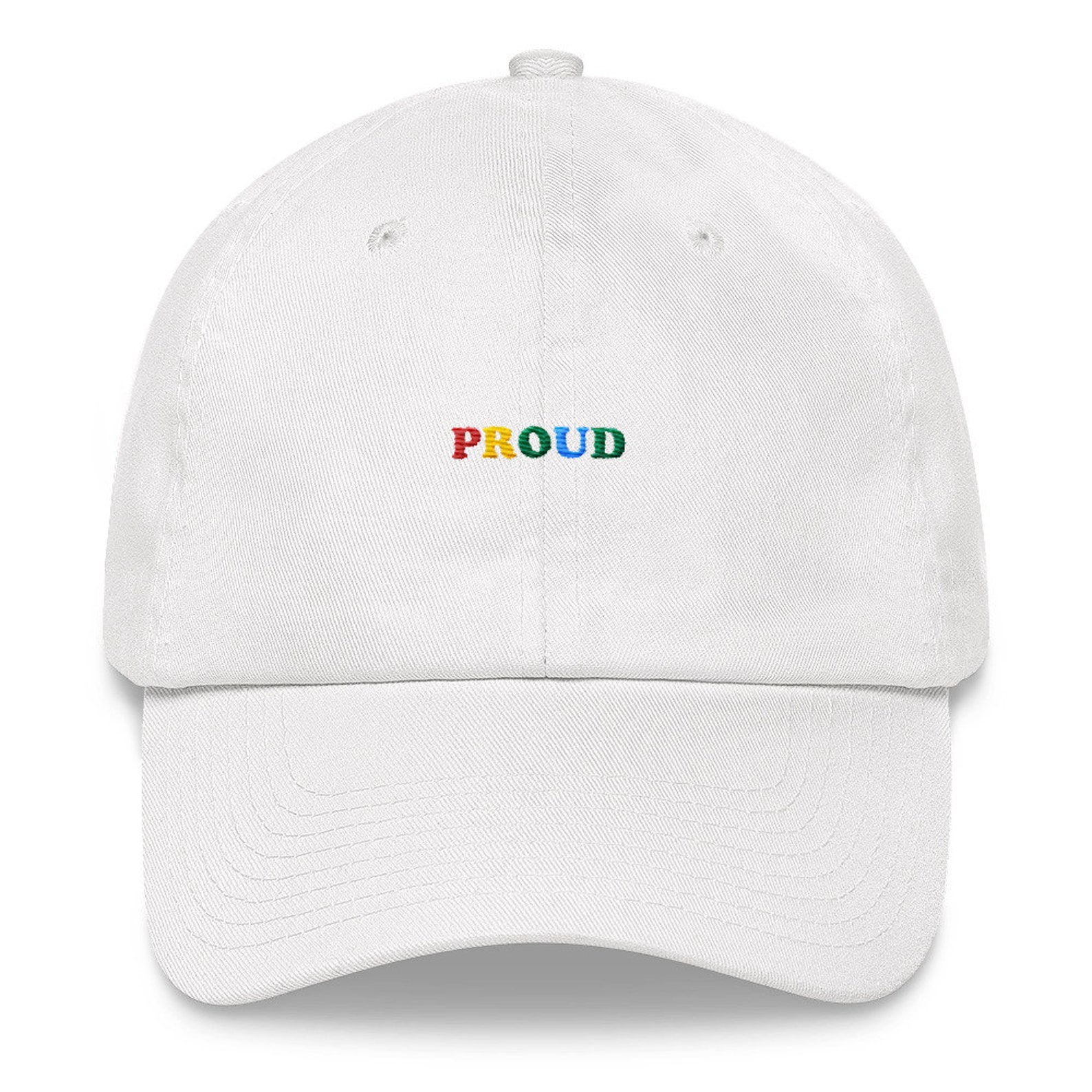 Pride Baseball Cap Proud Rainbow Rainbow Colors Pride Hat | Etsy