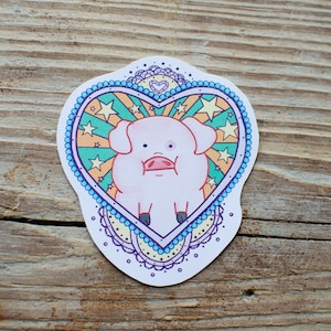 Waddles Sticker, Gravity Falls Sticker, Gravity Falls, Gravity Falls ...