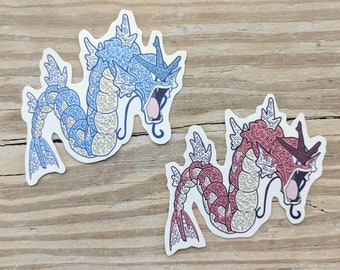 Gyarados Sticker - Etsy