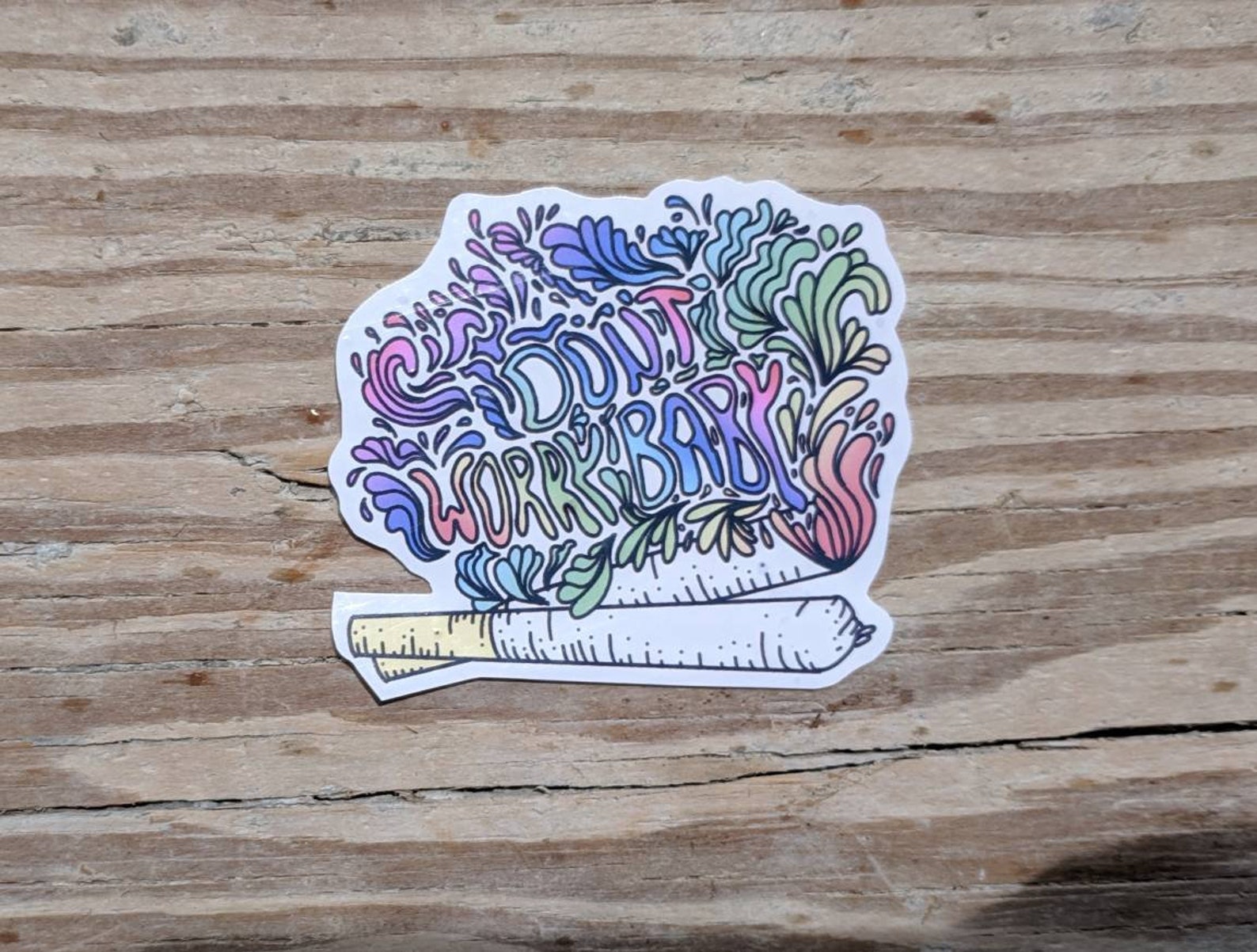 Blunt sticker joint sticker alien stickertrippy sticker | Etsy