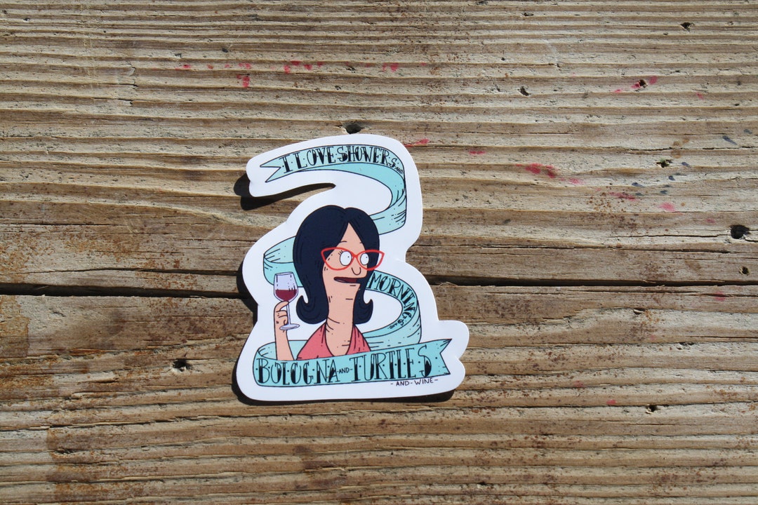 Linda Belcher Sticker Bobs Burgers Sticker Bobs Burger Magnet Etsy