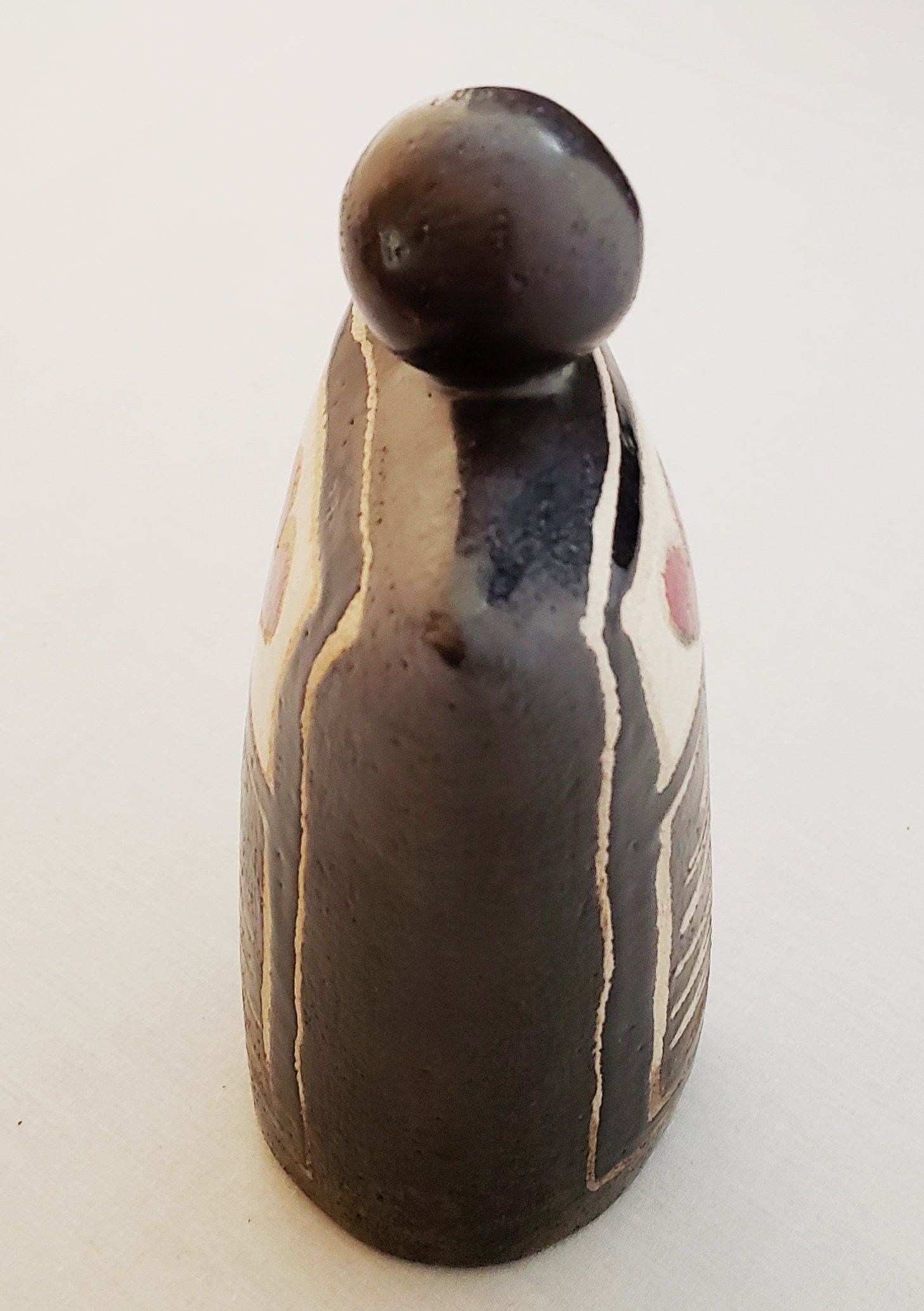 Barbara Hertel Ceramic Spirit People Rattle Raku Studio | Etsy