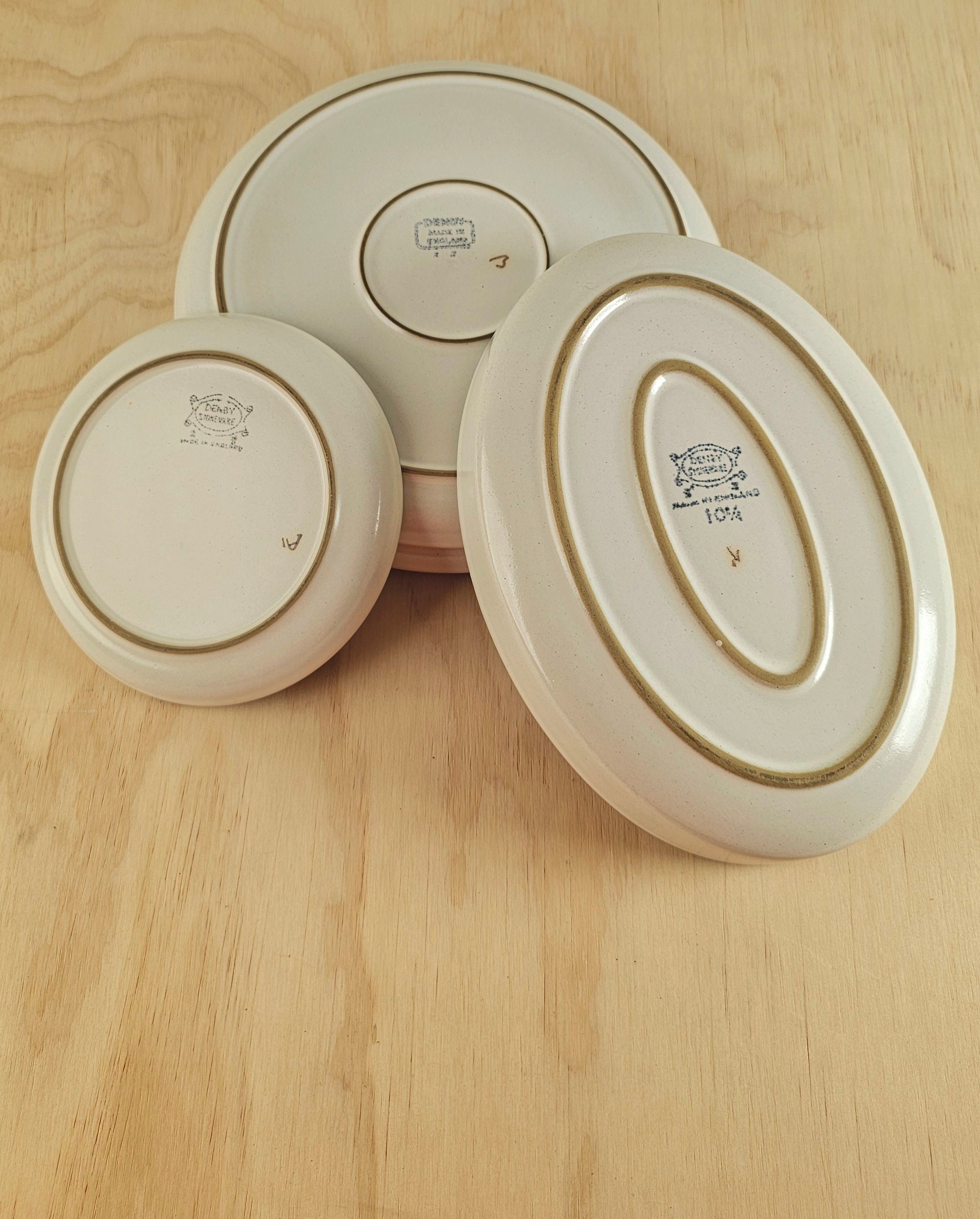 Denby Gypsy Vintage Stoneware Ceramic Decorative Floral Dinnerware Set ...