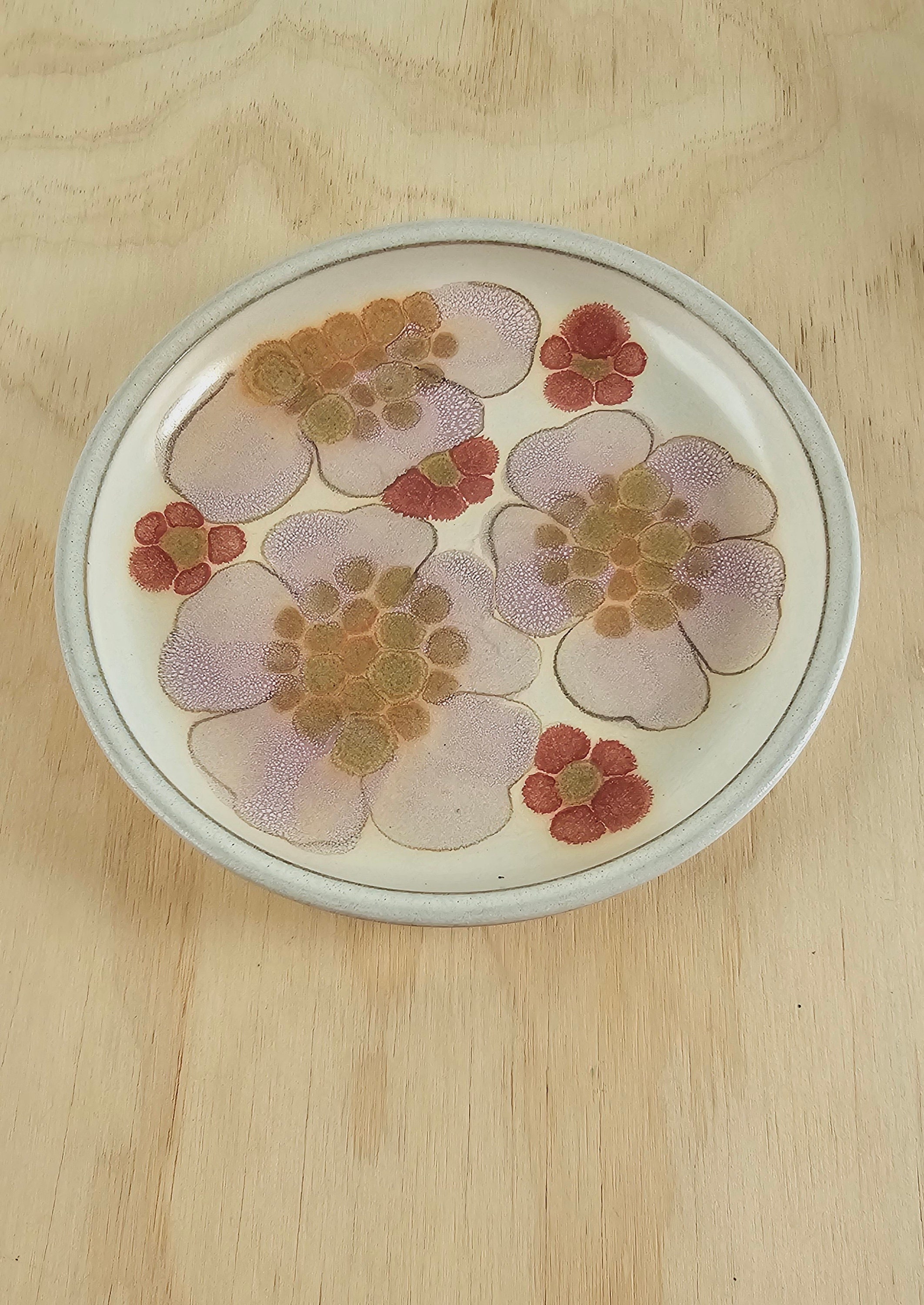 Denby Gypsy Vintage Stoneware Ceramic Decorative Floral Dinnerware Set ...