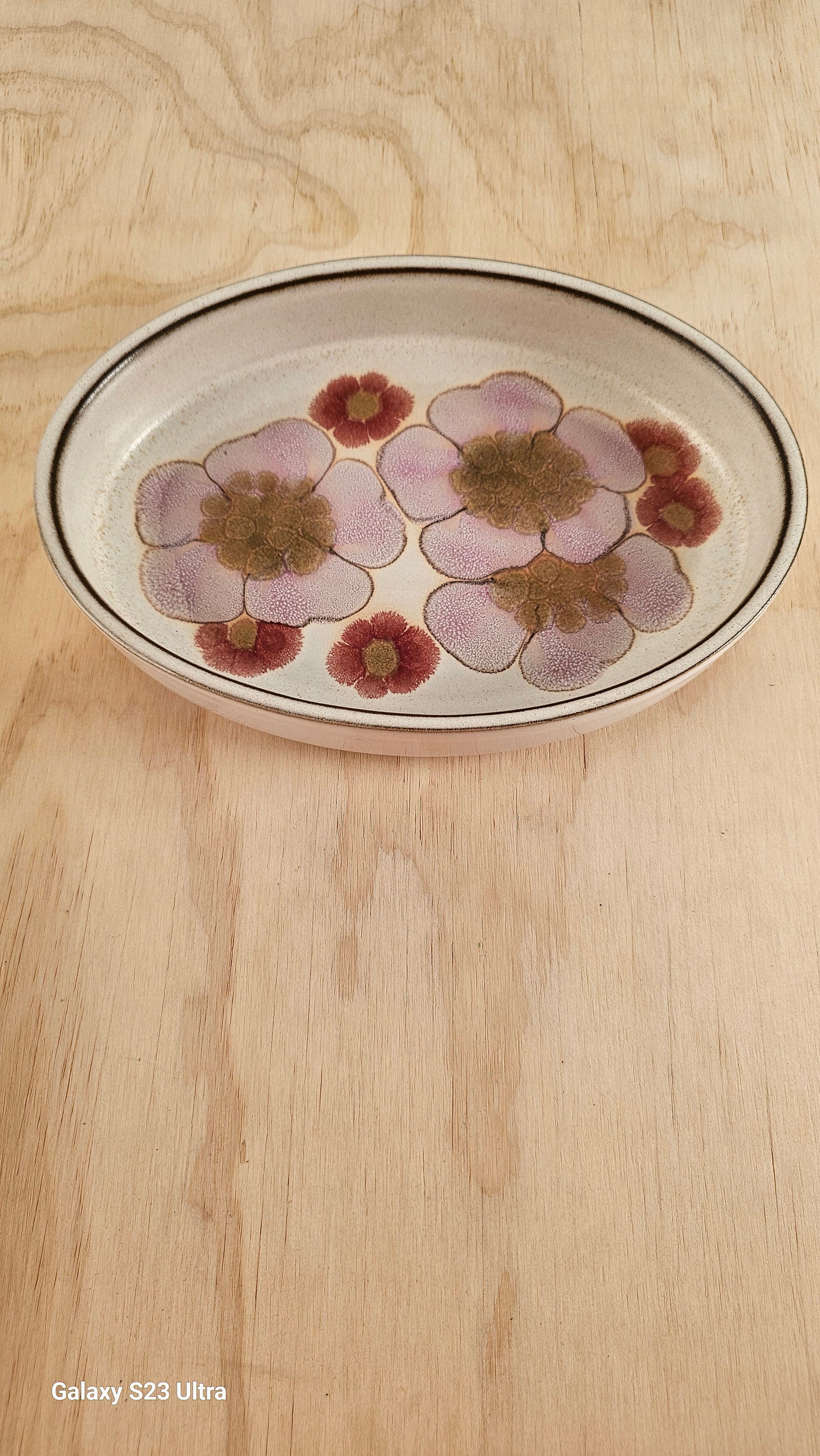 Denby Gypsy Vintage Stoneware Ceramic Decorative Floral Dinnerware Set ...