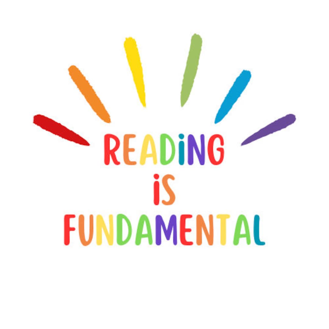 Reading is Fundamental Rainbow Temporary Tattoo - Etsy