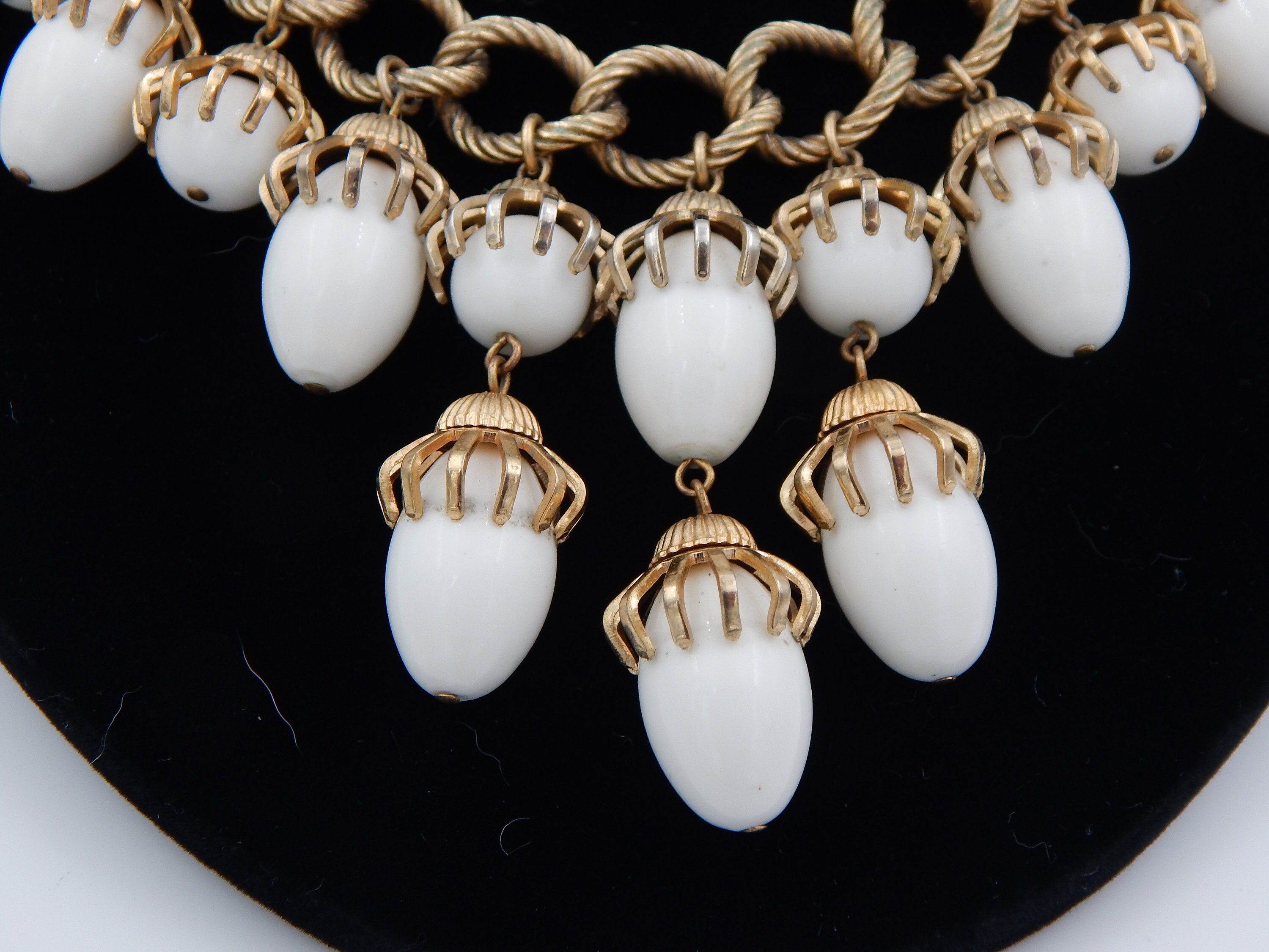 NAPIER Acorn Charm Necklace - Lucite - Etsy